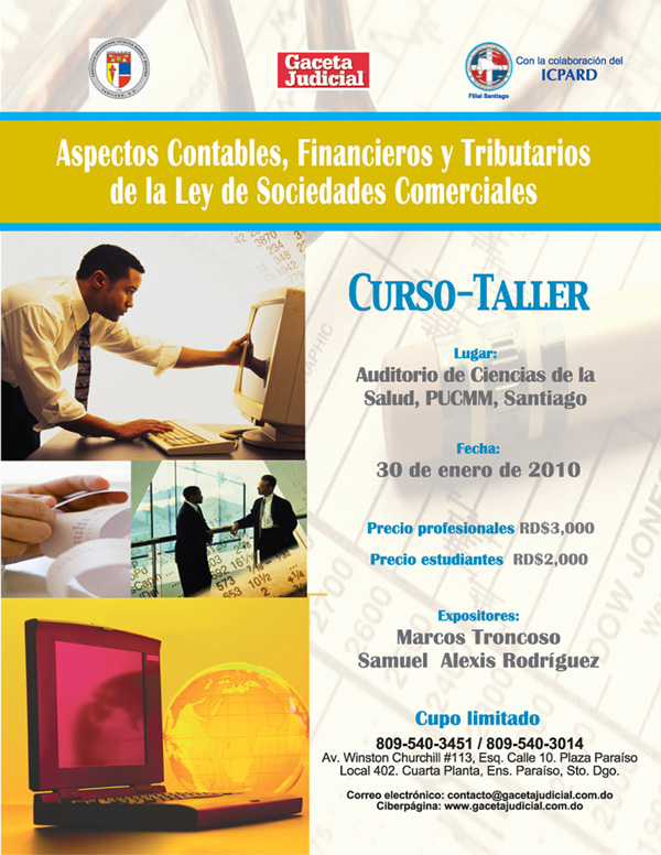 Aspectos Contables, Financieros y Tributarios de la Ley de Sociedades ...